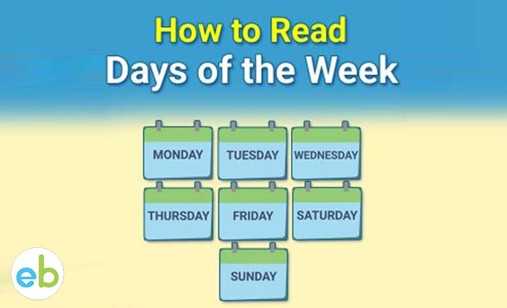 English Talking | How to Read the Days of the Week in English